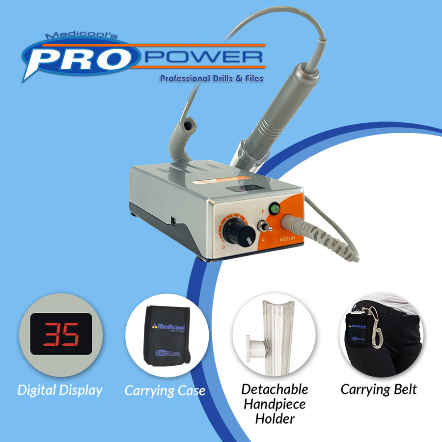Medicool Pro Power® 35K Portable for Nails | Medicool