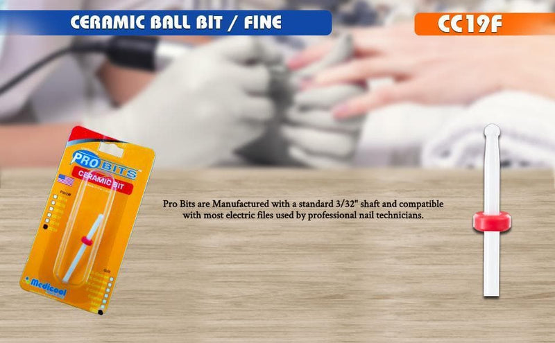 Ceramic Ball Bit -CC19F- for Nails